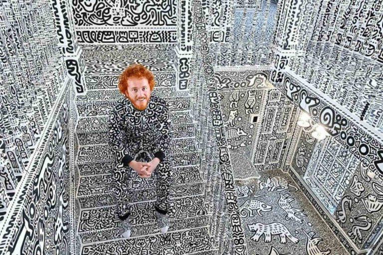 Case strane in giro per il mondo: una casa di scarabocchi | DesignMag