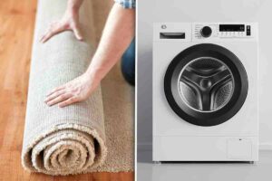 Non serve metterli per forza in lavatrice, per rinfrescare i tappeti ...