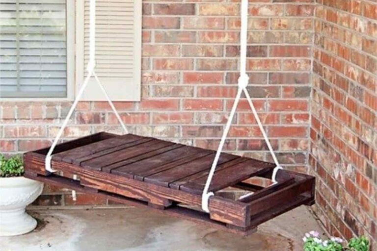 Come costruire un'altalena con il pallet | DesignMag