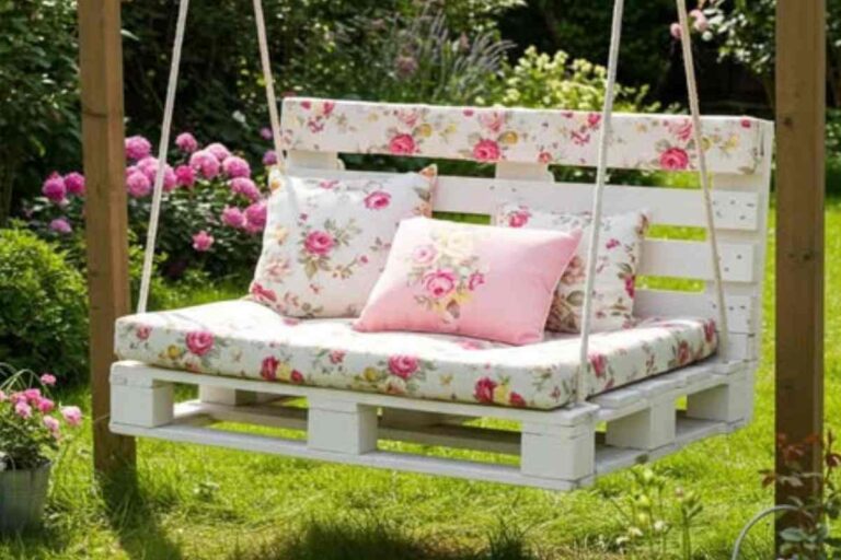 Come costruire un'altalena con il pallet | DesignMag